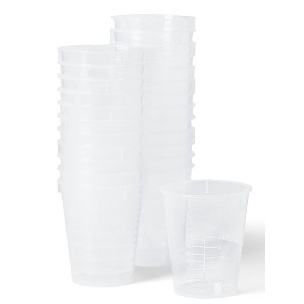 United Scientific 120 ml Stackable Beakers, Polypropylene (PP) Case Of ...