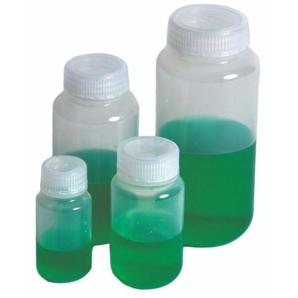 United Scientific UniStore Reagent Bottles, Wide Mouth, PP, 250 mL 33308