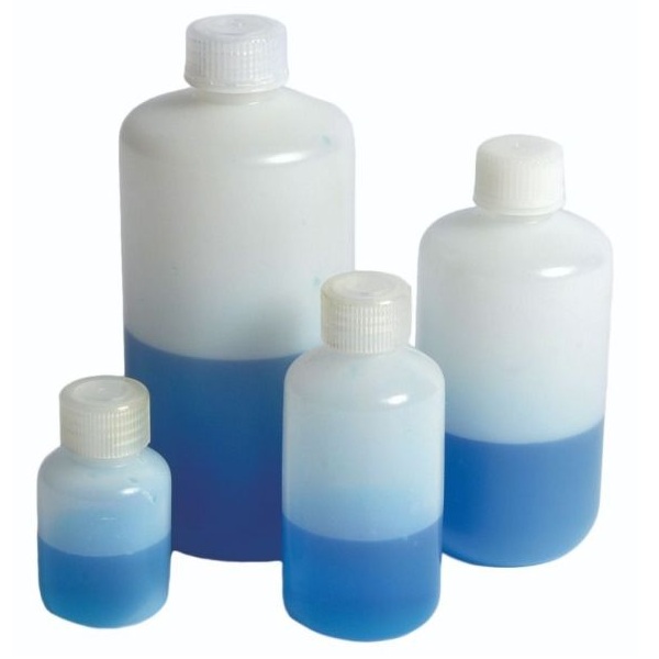 United Scientific UniStore Reagent Bottles, Narrow Mouth, HDPE, 125 mL ...