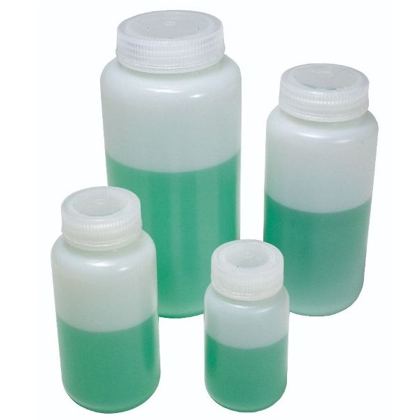 United Scientific UniStore Reagent Bottles, Wide Mouth, HDPE, 4000 mL 33414