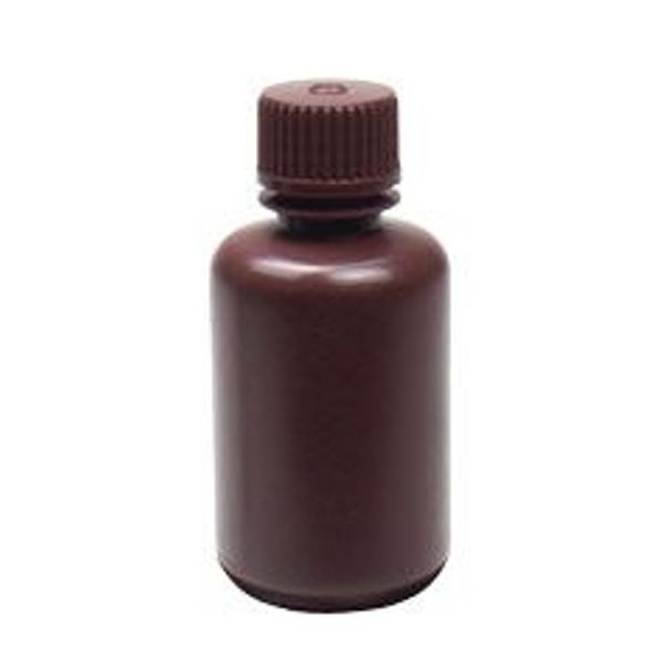 United Scientific UniStore Amber Reagent Bottles, Narrow Mouth, HDPE 60 ...