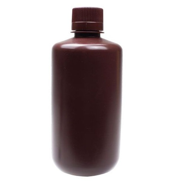 United Scientific UniStore Amber Reagent Bottles, Narrow Mouth, HDPE ...