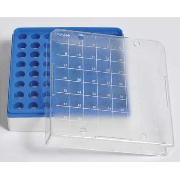 United Scientific 1.5 ml Microcentrifuge Tube Storage Boxes, PC 63214