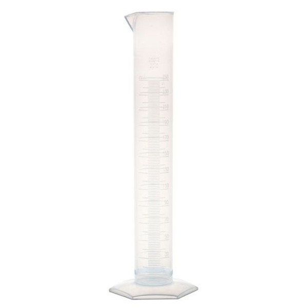 United Scientific 250 ml Measuring Cylinders, Hexagonal Base, PP 80035