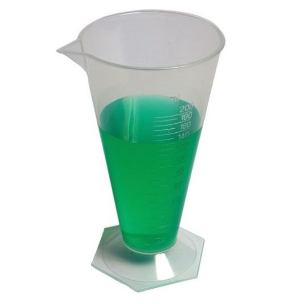 United Scientific 125 ml Conical Measuring Cylinders, PP 81153