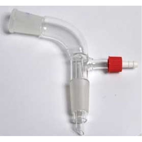 United Scientific Vacuum Adapter, Bent, 24/40 Joint ADV160-24