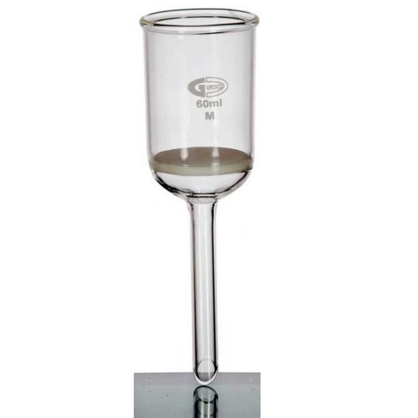 United Scientific 15 ml Buchner Funnel with Fritted Disc, Borosilicate ...