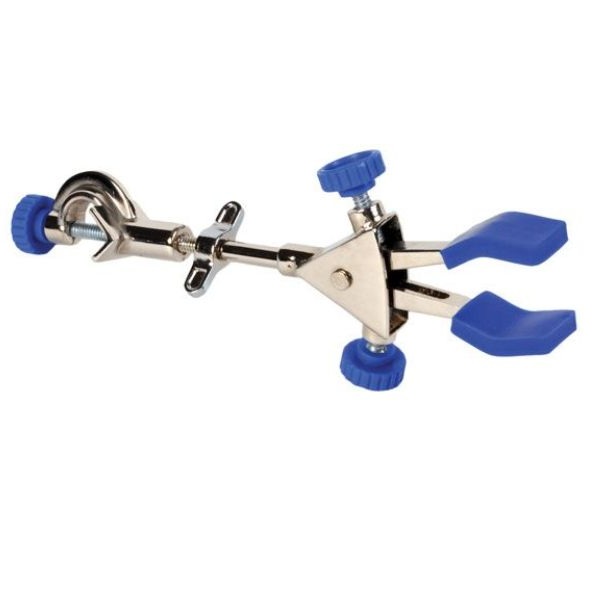 United Scientific 2-Prong Burette Clamp With Boss Head, Silicone Coated ...