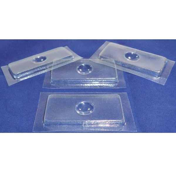 United Scientific Plastic Well Slides, Large PK/10 CSPLG1