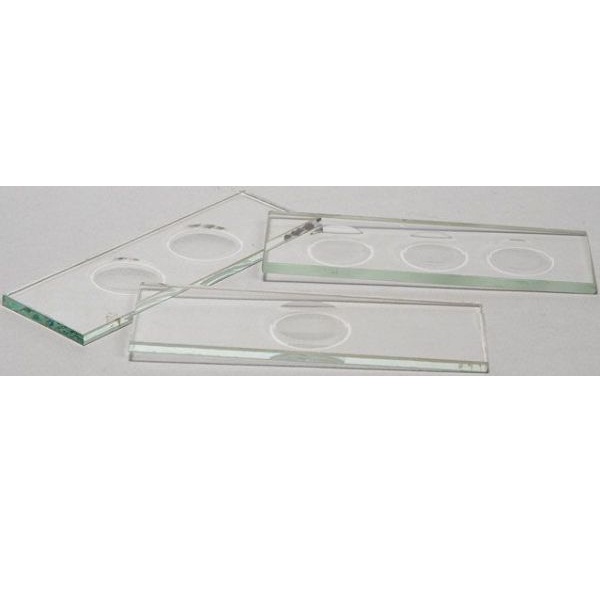 United Scientific Concavity Slides, Glass, Thick Concavity PK/12 CSTK03