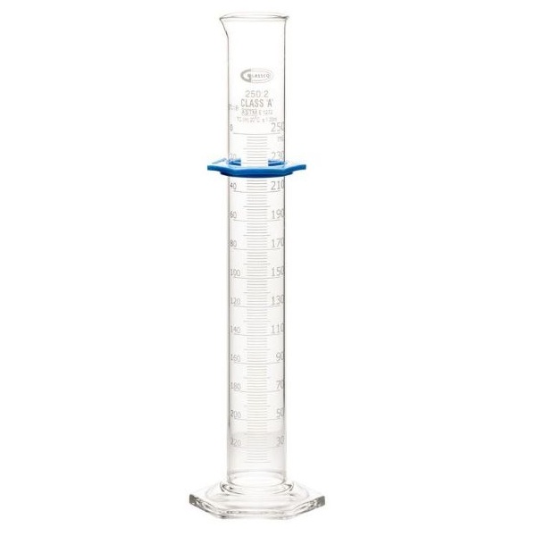 United Scientific 250 ml Graduated Cylinders, Glass, Double Scale ...