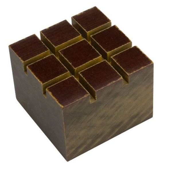 United Scientific 1" x 1" x 3/4" Embedding Blocks, PK/10 EB0004