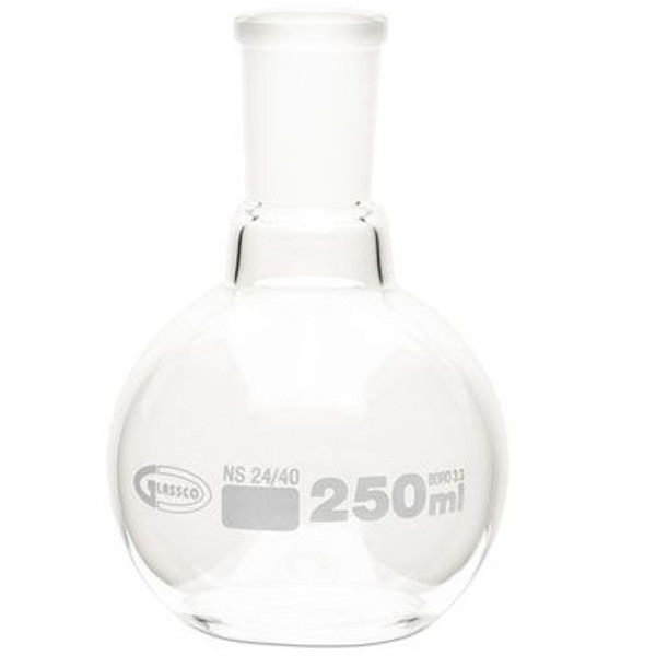 United Scientific 500 ml Boiling Flasks, Flat Bottom, Ground Glass ...