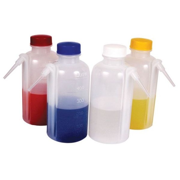 NFPA Labeled Containers Methanol Wash Bottles - Leakproof LDPE 500mL ...