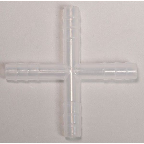 United Scientific 10 mm Connectors, 4-way, PP, (Qty 12) 46123