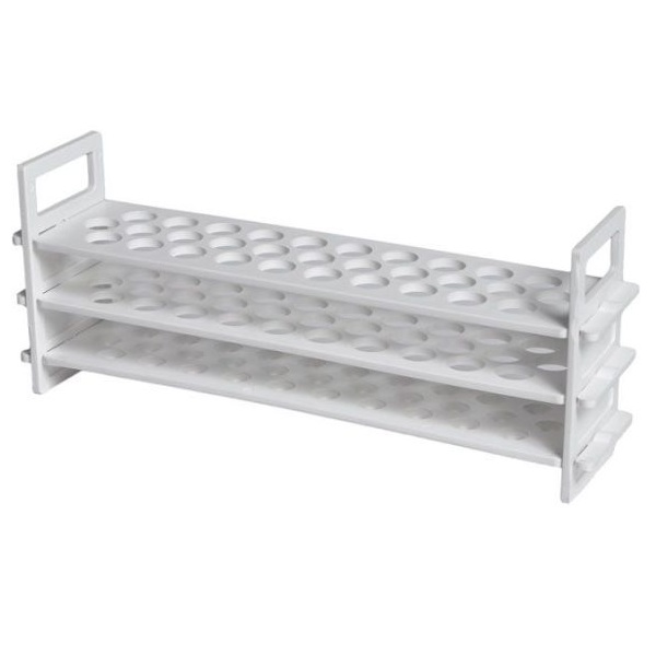 United Scientific 16 mm X 31 Tubes, Test Tube Rack, PP, 3-Tier 77707