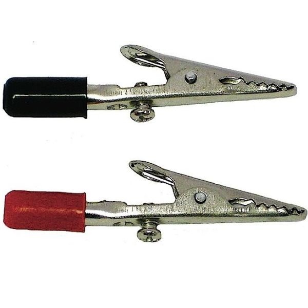 United Scientific Insulated Alligator Clips, Insulated, (5 Red, 5 Black ...