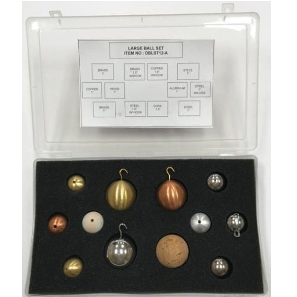 United Scientific Assorted Ball Set, Set Of 12 DBLST12-A