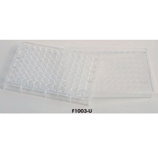 United Scientific 96 Wells Plates, Clear Plastic, PK/10 F1003-U