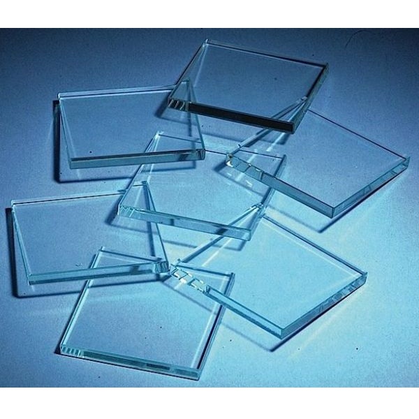 United Scientific 3" x 2" x 1/4" Streak Plates, Glass, PK/10 GLP3x2-P