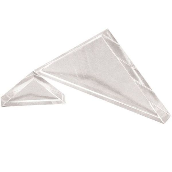 United Scientific 80mm X 115mm Right Angle Refraction Prisms, Acrylic ...