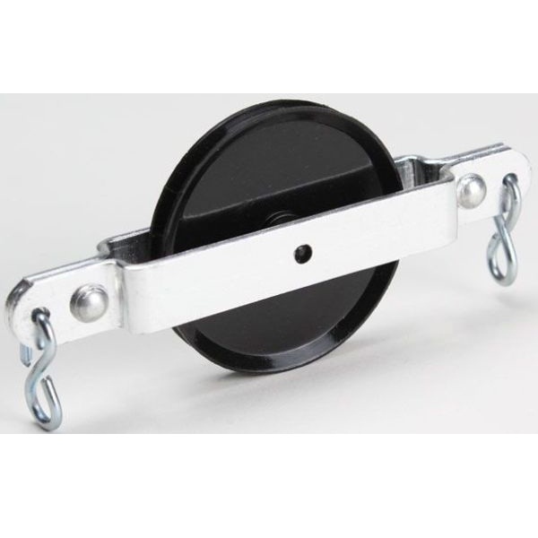 United Scientific 50mm Sheave Tandem Pulleys, Single Tandem PTAN01 Lab ...