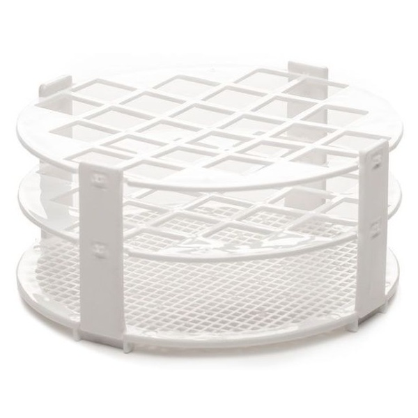 United Scientific Test Tube Rack, Round, 24-Tube, Plastic TTHP05