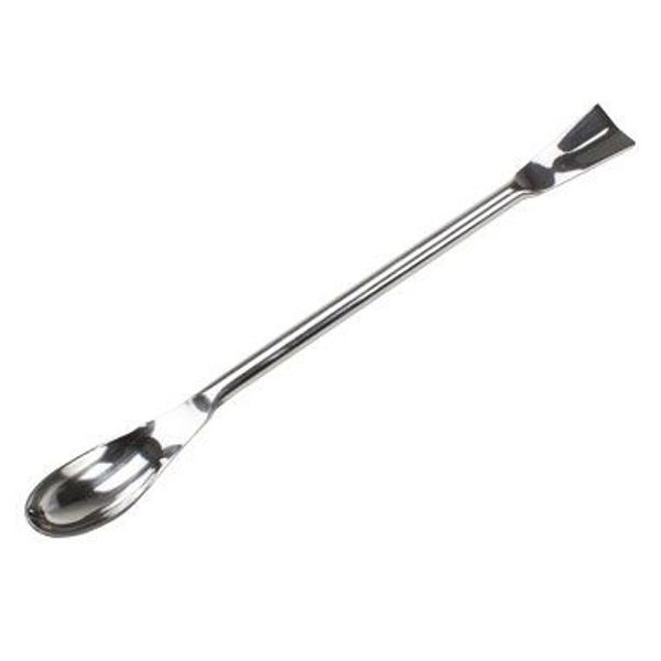 United Scientific 155 mm Stainless Steel Offset Spoon Spatulas UN1006-155