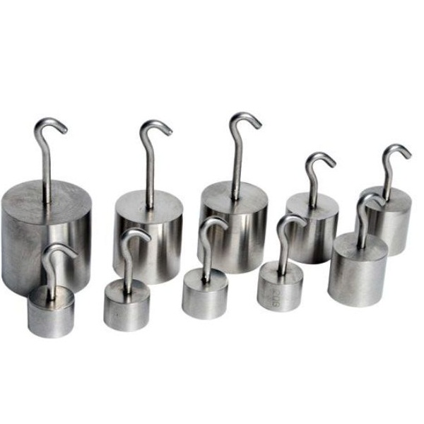 United Scientific Basic Hooked Weight Set of 10, Stainless Steel (Qty 1 ...