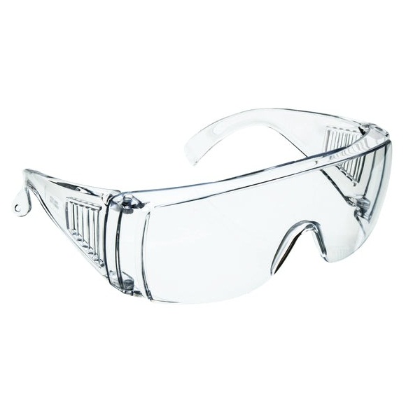 Eisco Safety Glasses - Vented - Impact Resistant Polycarbonate Lens CH0619A