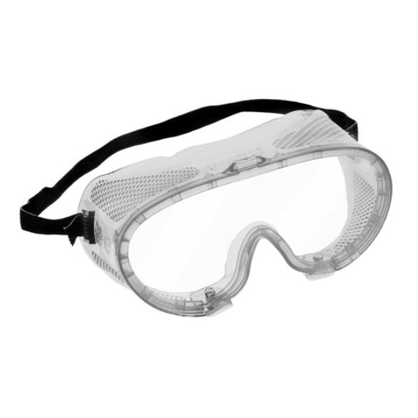 Eisco Safety Goggles - Direct Vent, Anti-Fog - Elastic Strap ...