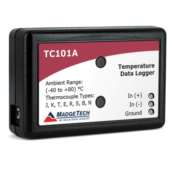 Madgetech Terminal Block-(TC101A-TB) Compact, Thermocouple-Based ...