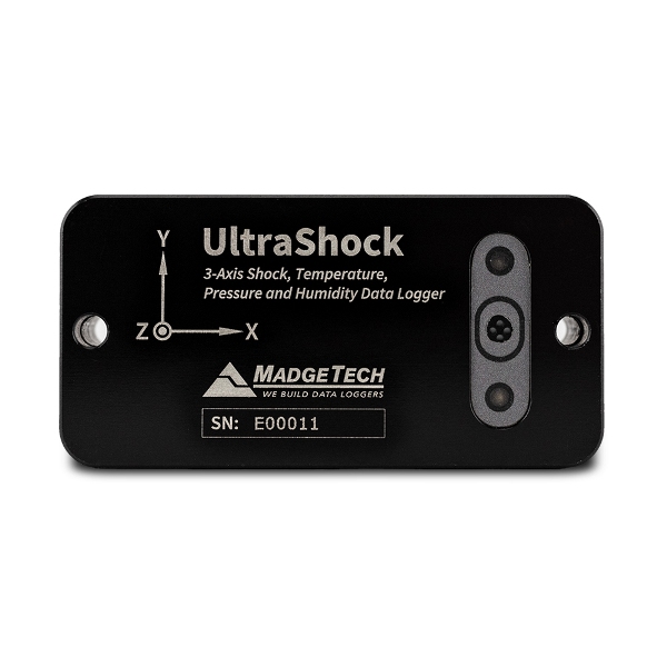 MadgeTech ULTRASHOCK Tri-Axial, Stand-Alone, Compact Shock Data Logger ...