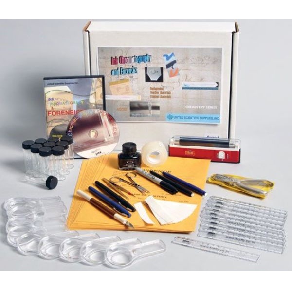 United Scientific Ink Chromatography and Forensics STEM Kit AISCRKIT