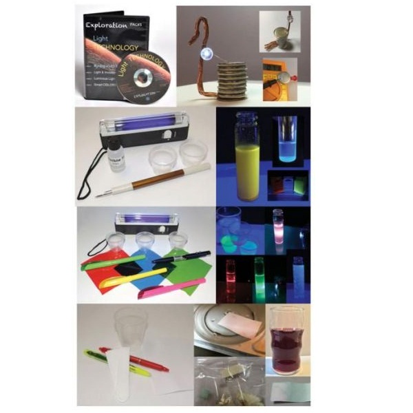 United Scientific Light Technology Exploration Pack Sets, An LED Light ...
