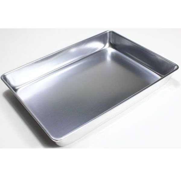 United Scientific 13" X 9.5" X 2" Dissecting Pan, Aluminum DSPA02
