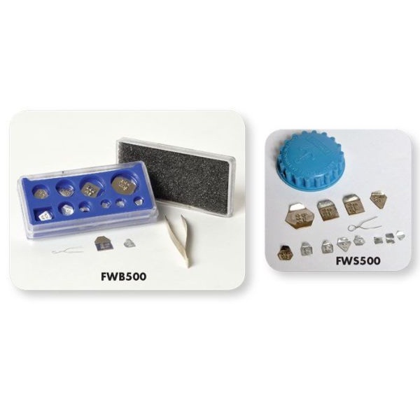 United Scientific Fractional Weight Set, With Rider FWS500 Lab ...
