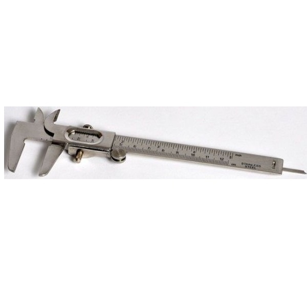 United Scientific Vernier Calipers, Stainless Steel VCB001 Lab ...