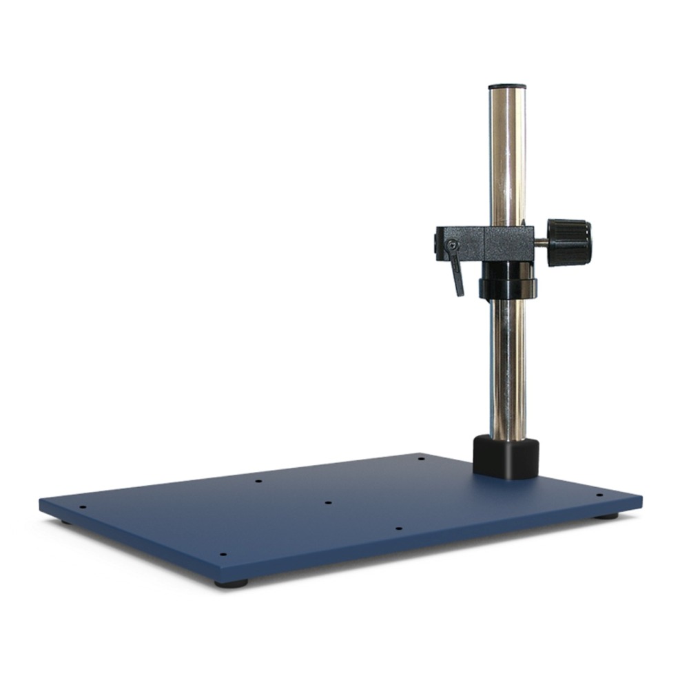 Opti-Vision Microscope Post Stand with 3 Hole Pin Adapter, Extra Heavy ...
