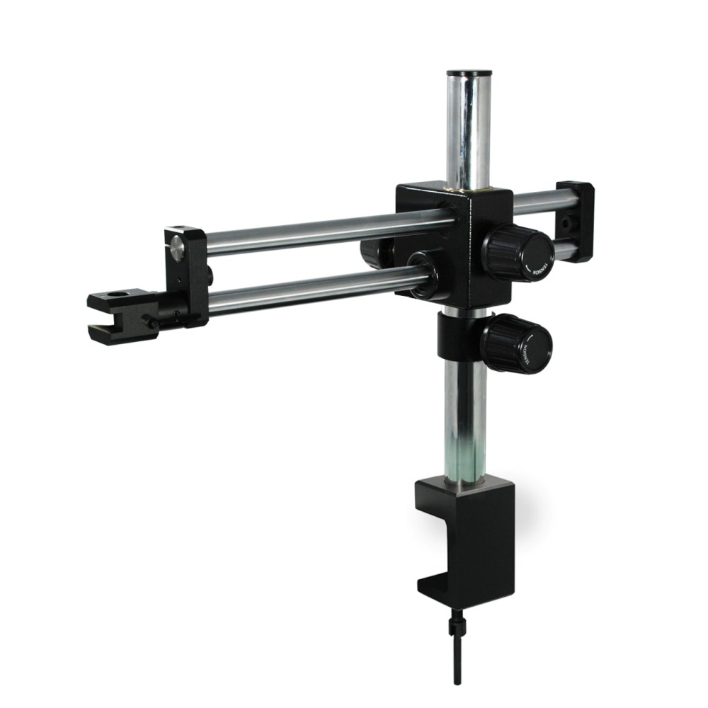 Opti-Vision Microscope Boom Stand with Clamp, Double Arm, Heavy Duty ...