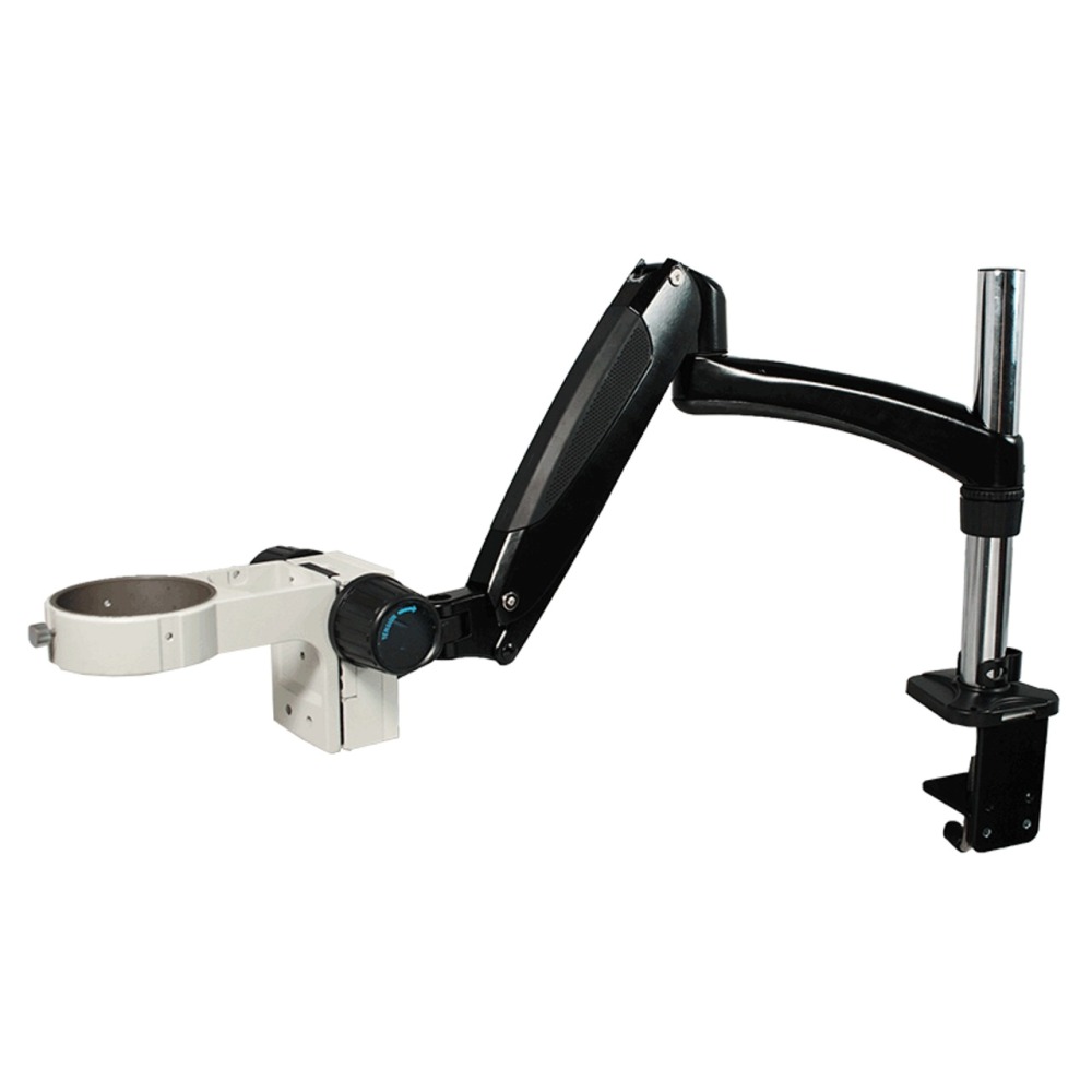 Opti-Vision Microscope Pneumatic Arm, Post Clamp Stand, 76mm Focus Rack ...