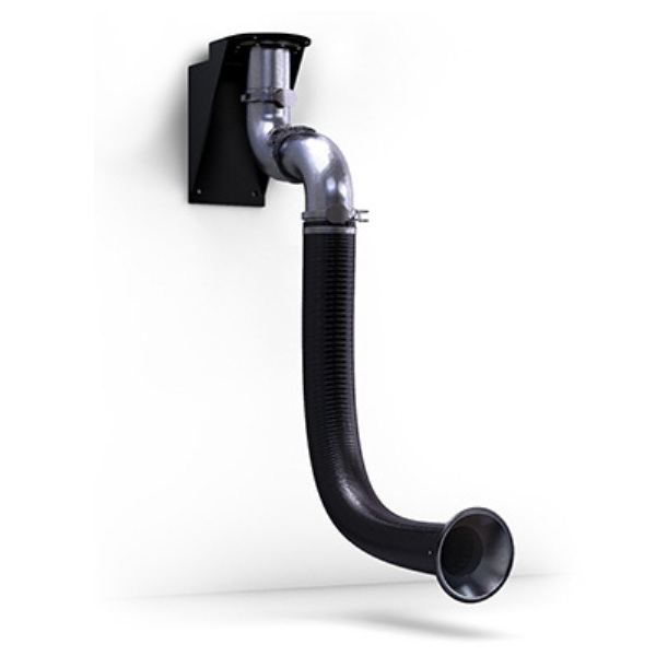 SAS Wall Mounted Exhaust Hose SS-004-EA4 Lab Equipment | Spectra Services