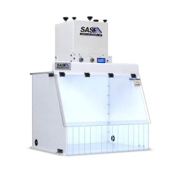 SAS 30" Wide Ductless Fume Deluxe Hood SS-330-DCH2 Lab Equipment | spectraservices.com