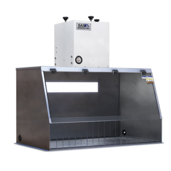 SAS 40" Wide Stainless Steel Fume Hood SS-340-DCH-ST Lab Equipment ...