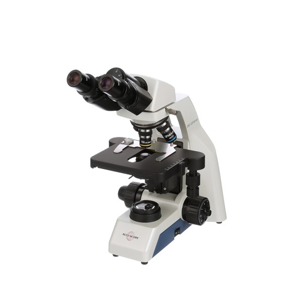 Accu Scope EXC-120 Binocular Microscope with 3 Objectives EXC-120-3