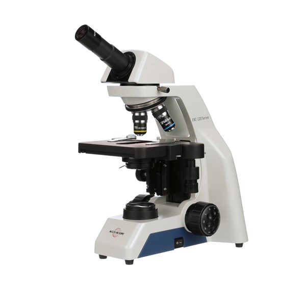 Accu Scope EXC-120 Monocular Microscope with 3 Objectives EXC-121-3 Lab ...