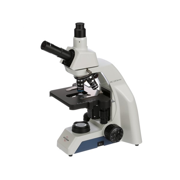 Accu Scope EXC-120 Monocular Microscope w/ Vertical Camera Port ...