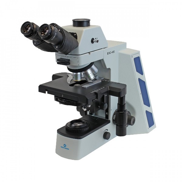 Accu Scope Trinocular Microscope with Turret Phase System EXC-400-PH ...