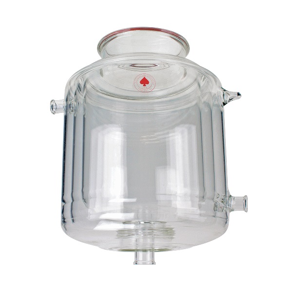 Ace Glass 20L Vacuum Jacketed, Triple-Wall Flask, 200mm O-Ring Grooved ...