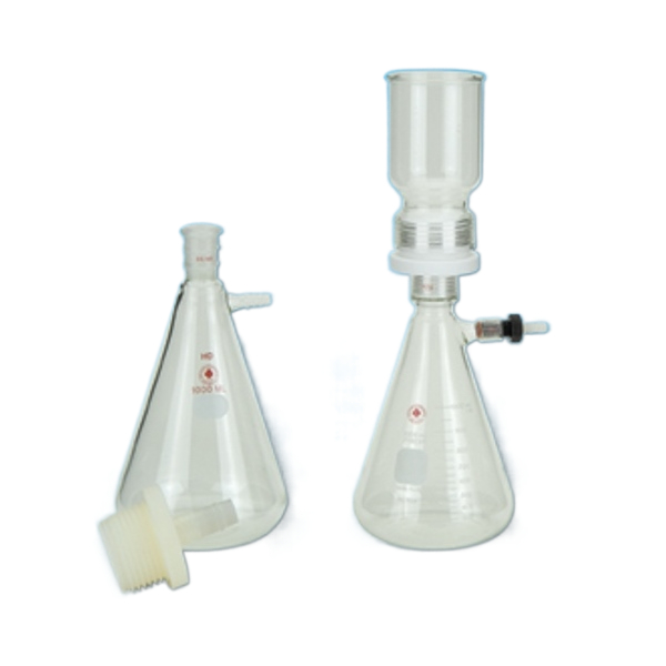 Ace Glass 1000ml Filter Flask, #25 Ace-Thred Top, Ace-Safe Hose ...